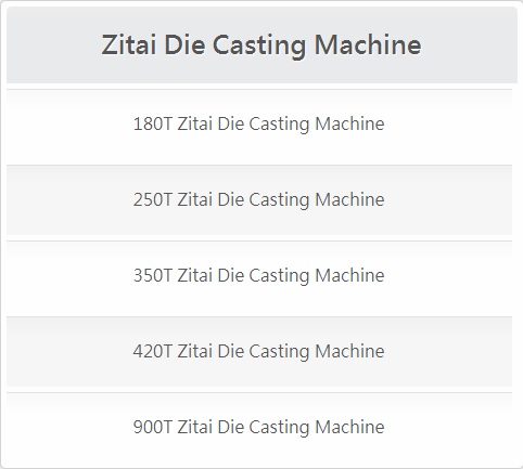 EQUIPMENT | ALUMINUM DIE CASTING | JoinCast., Ltd.